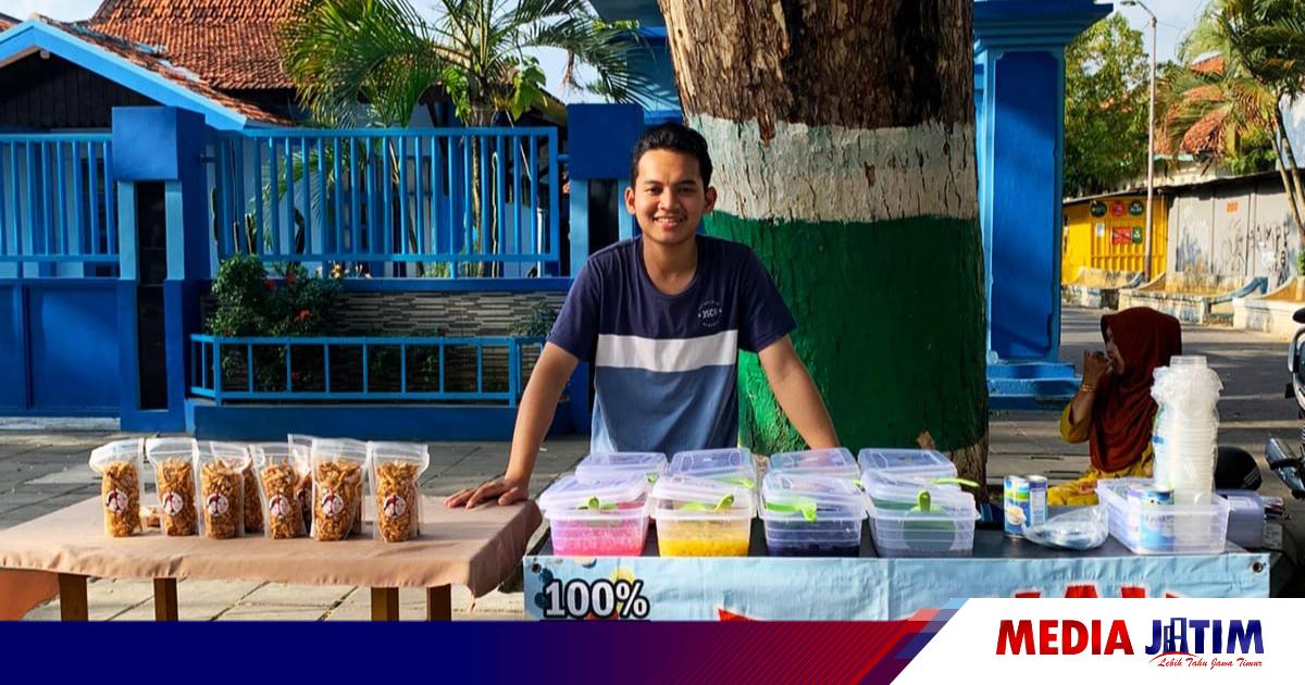 Berdagang Sekaligus Bersedekah, Mahasiswa IAIN Madura Ini Jual Es ...